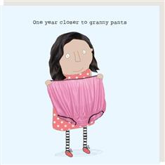 Granny Pants Card The Flower House Florist Garforth Leeds
